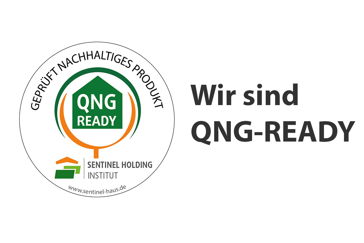Wir sind QNG-READY zertifiziert